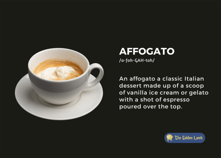 What Is An Affogato? - The Golden Lamb