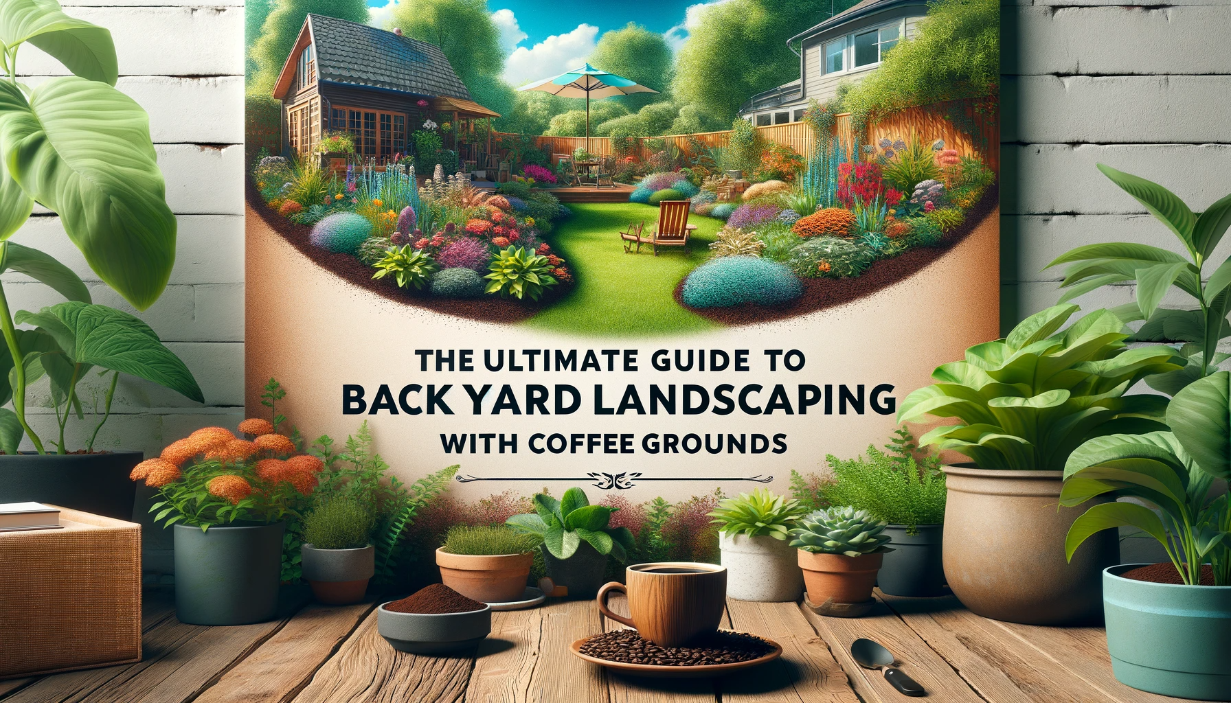 Backyard Landscaping With Coffee Grounds - The Golden Lamb Coffee